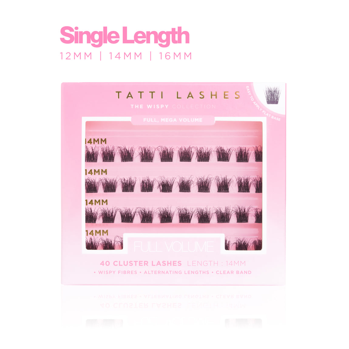 Full Volume - Single Length | Tatti Lashes®