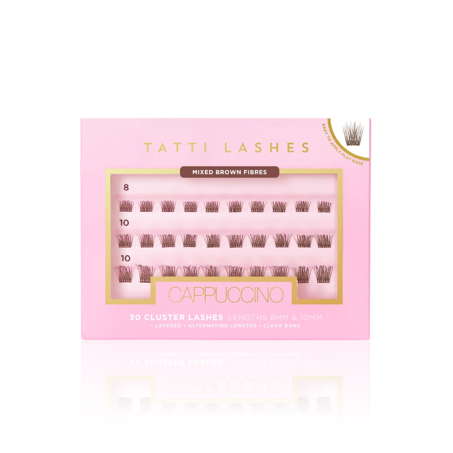 Tres Chic Cappuccino - Single Length | Tatti Lashes