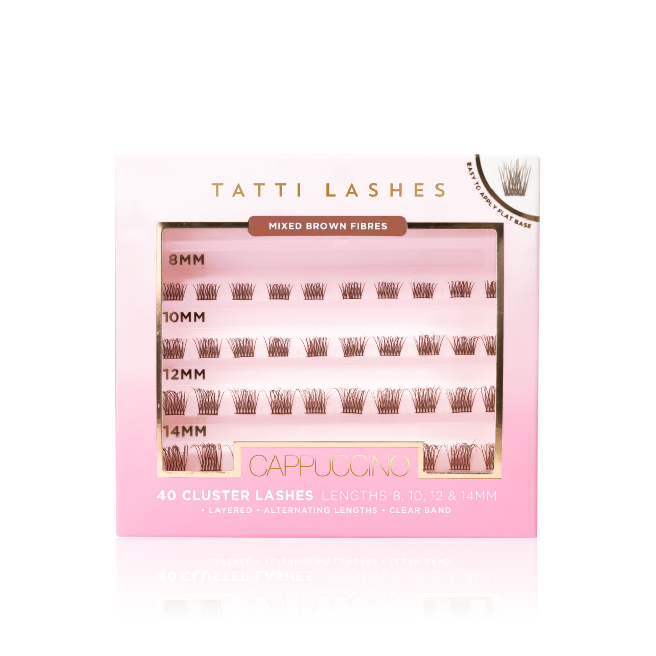 Cappuccino Individual Lashes | Tatti Lashes