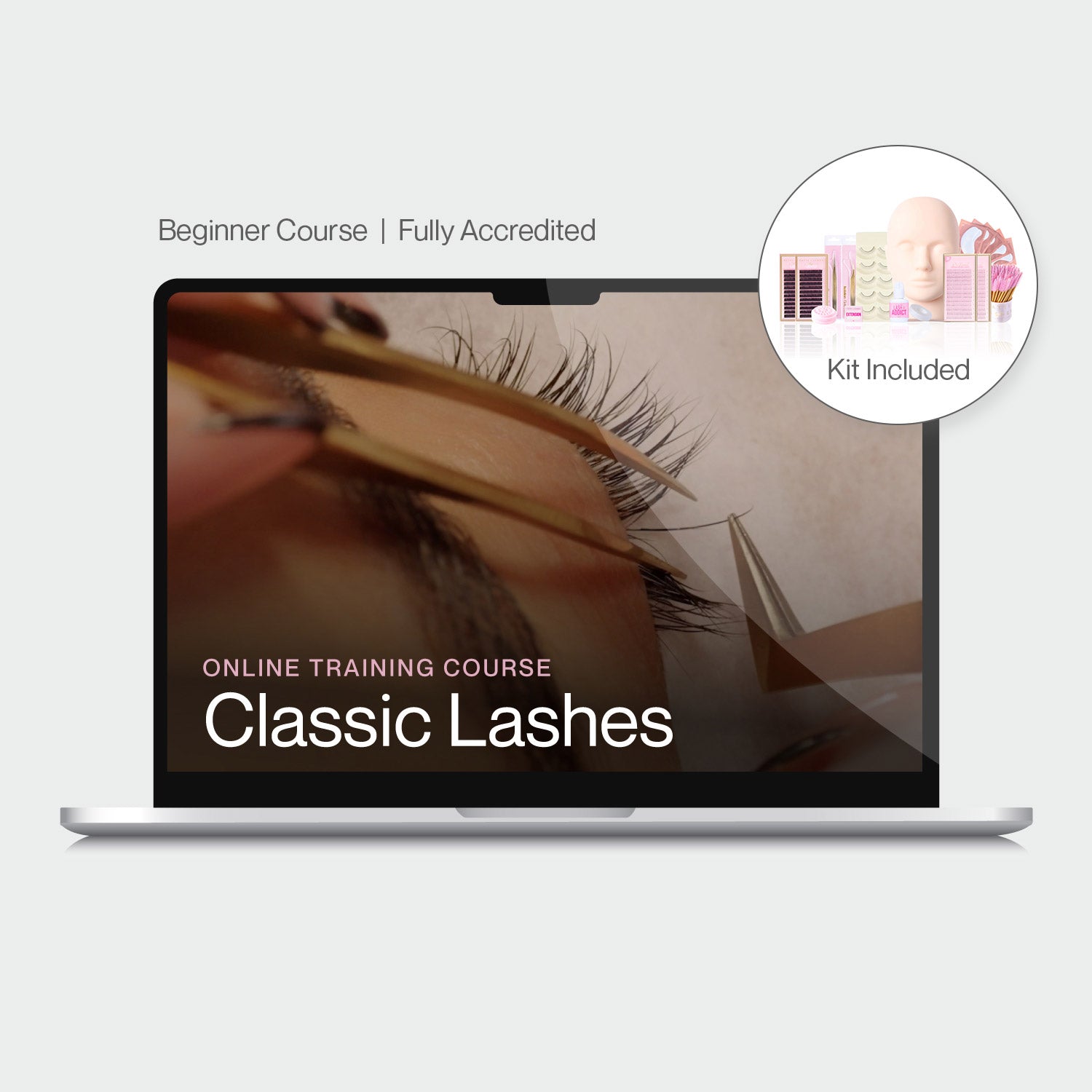 Online Classic Lashes Training Course with Kit | Tatti Lashes®