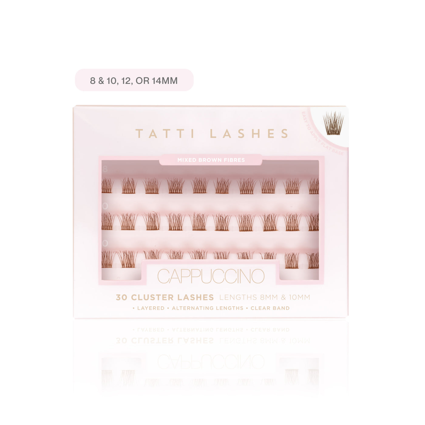 Tres Chic Cappuccino - Single Length | Tatti Lashes