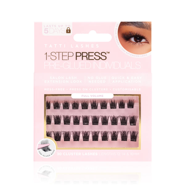 Full Volume Pre-Glued Individuals | Tatti Lashes