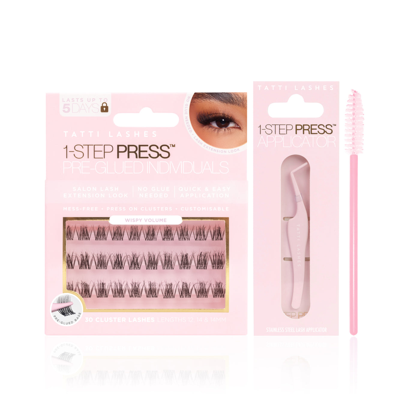 1-Step Press? Pre-Glued Lash Kit | Tatti Lashes