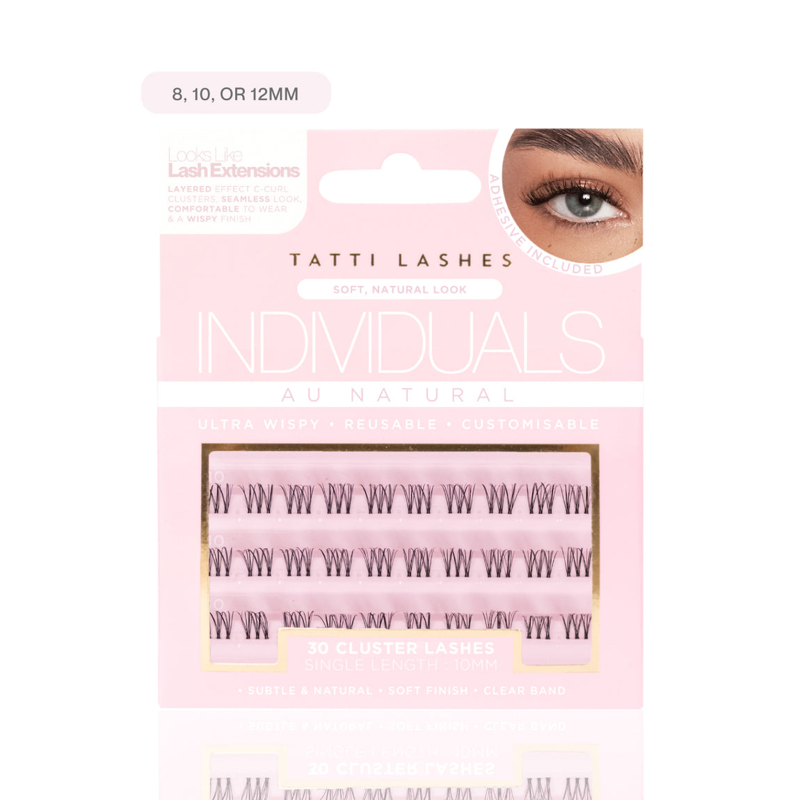 Au Natural - Single Length | Tatti Lashes