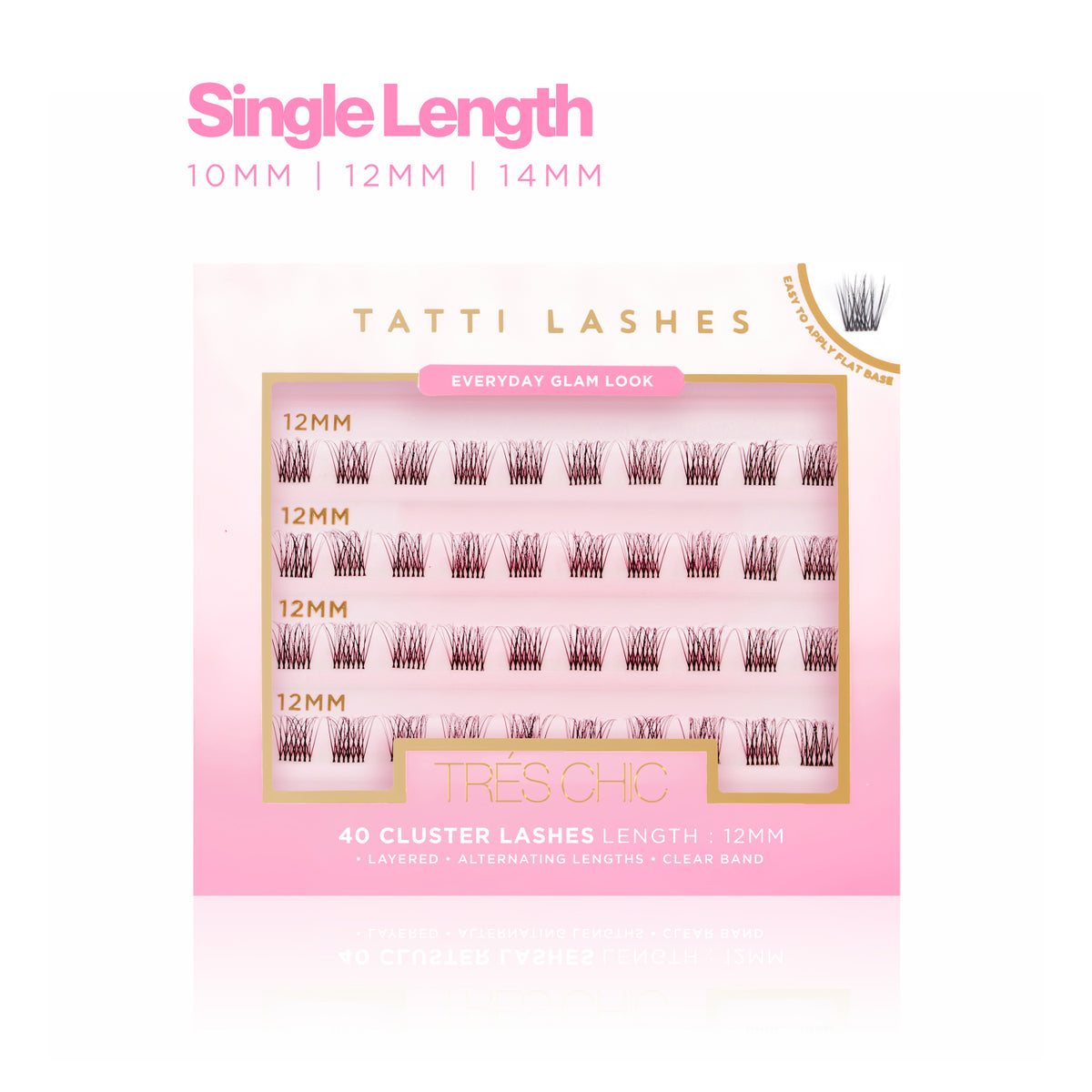 Tres Chic - Single Length | Tatti Lashes®