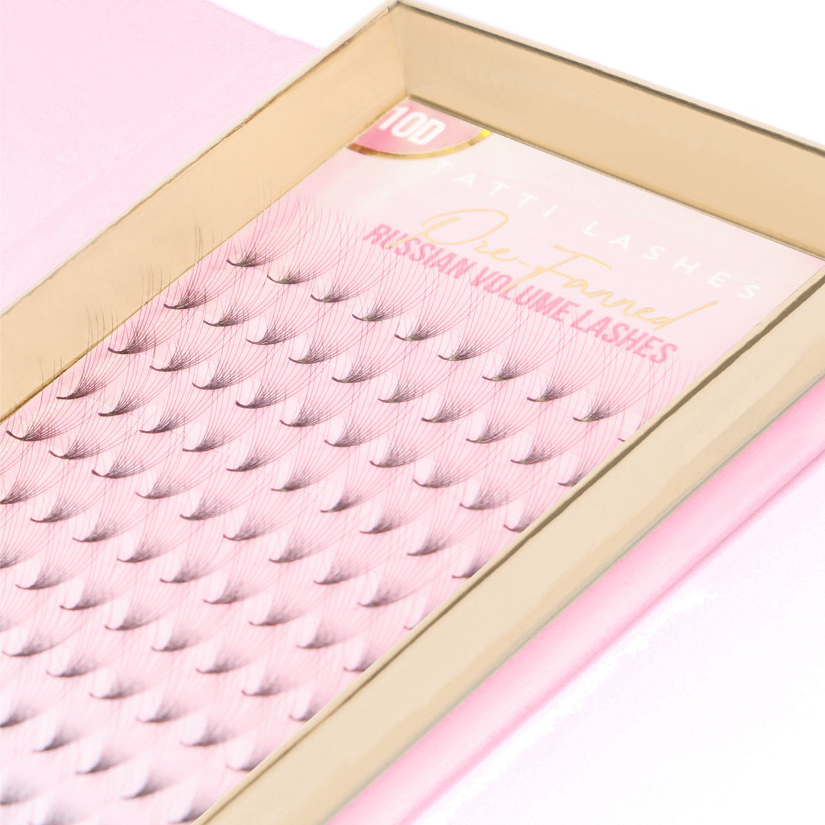 Pre-Russian Volume 10D Lash Tray | Tatti Lashes